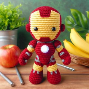 Free Iron Man Amigurumi Crochet Pattern - All Thing Crafts