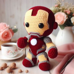 Free Iron Man Amigurumi Crochet Pattern - All Thing Crafts