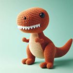 Crochet T-Rex Amigurumi Free Pattern - All Thing Crafts