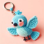 Crochet Bird Amigurumi Keychain Free Pattern (Two Versions)- All Thing ...