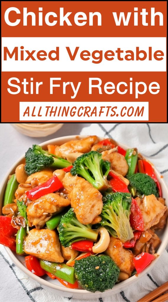 Delicious And Healthy Chicken With Mixed Vegetable Stir Fry Recipe ...
