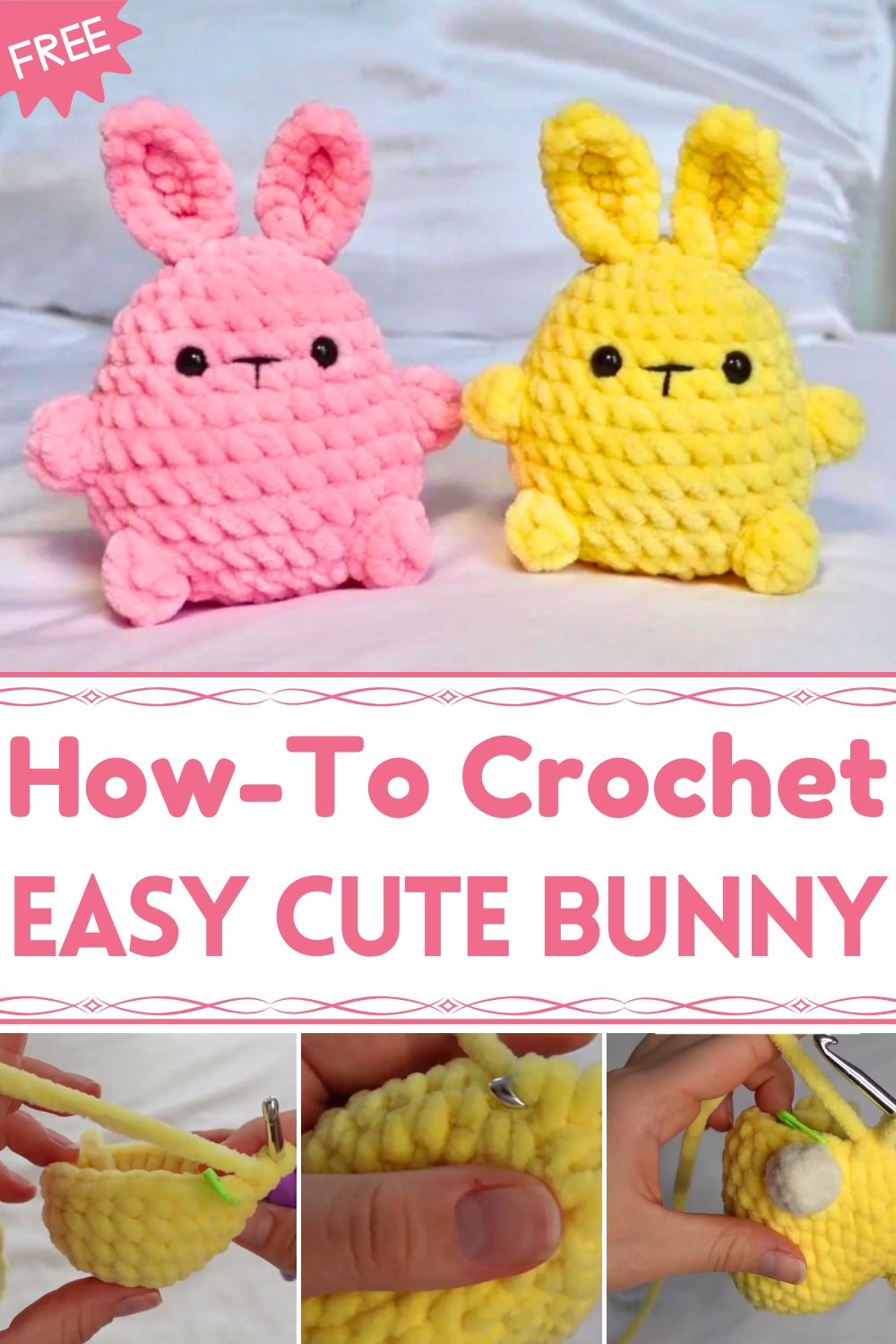 Learn How to Crochet Bunny Pattern Effortlessly for Home Charm - All ...