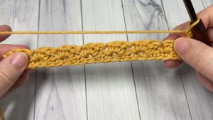 Easy Spiked Sedge Crochet Stitch Tutorial - All Thing Crafts