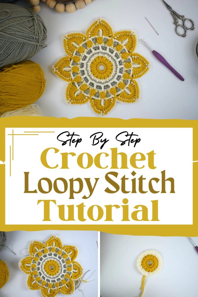 Unique Crochet Loopy Stitch Tutorial For Beginners - All Thing Crafts