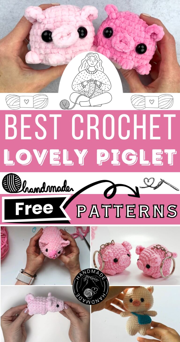 Create a Lovely Piglet with These Free Crochet Patterns - All Thing Crafts