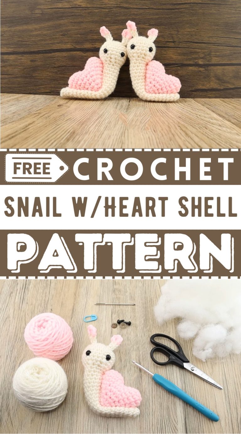 Free Patterns For Crochet Amigurumi Snails To Brighten Your Day - All ...