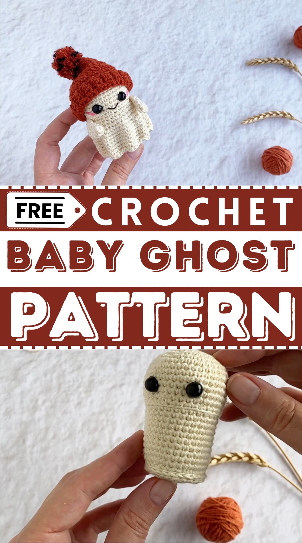 Crochet Amigurumi Ghost Patterns For Spooky Decor - All Thing Crafts