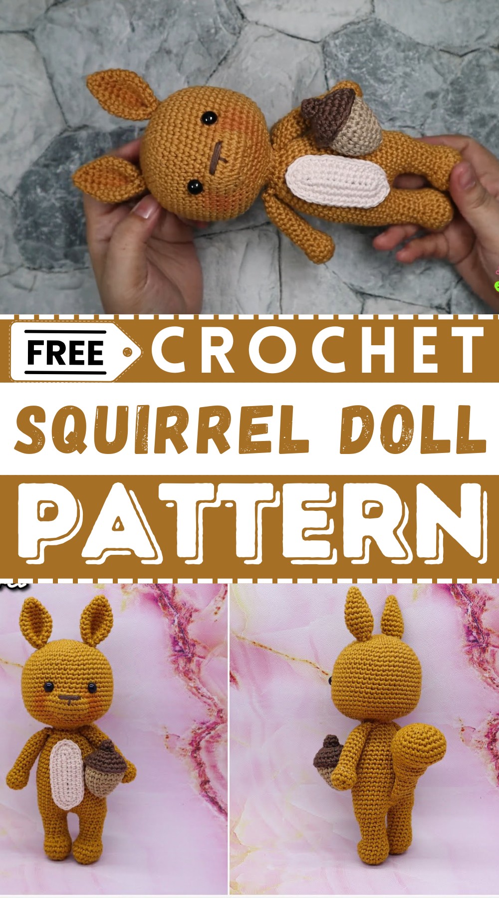 Whimsical Amigurumi Squirrel Crochet Patterns You Can Make for Free ...