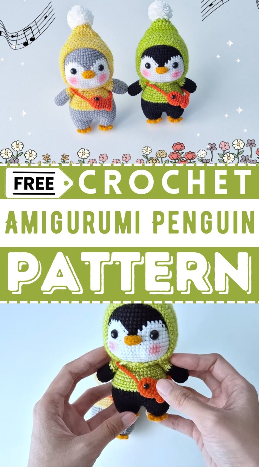 Charming Crochet Penguins Free Patterns - All Thing Crafts