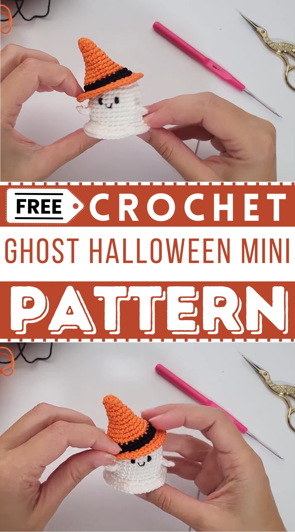 Crochet Amigurumi Ghost Patterns For Spooky Decor - All Thing Crafts