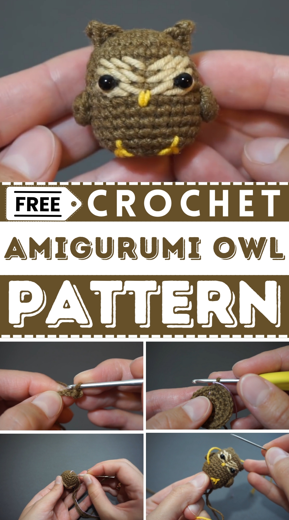 How to Make Crochet Owl Amigurumi with This Simple Pattern - All Thing ...