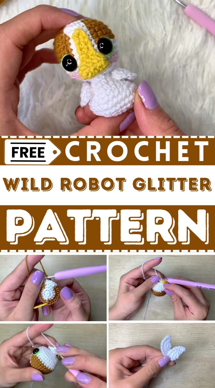 Step-by-Step Guide: Crochet Wild Robot Glitter That Stands Out - All ...