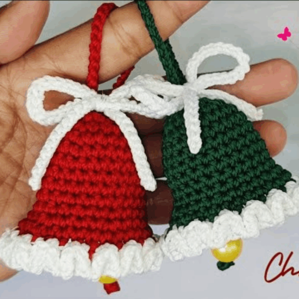 Cute Crochet Christmas Bells Pattern to Highlight Your Decor - All ...