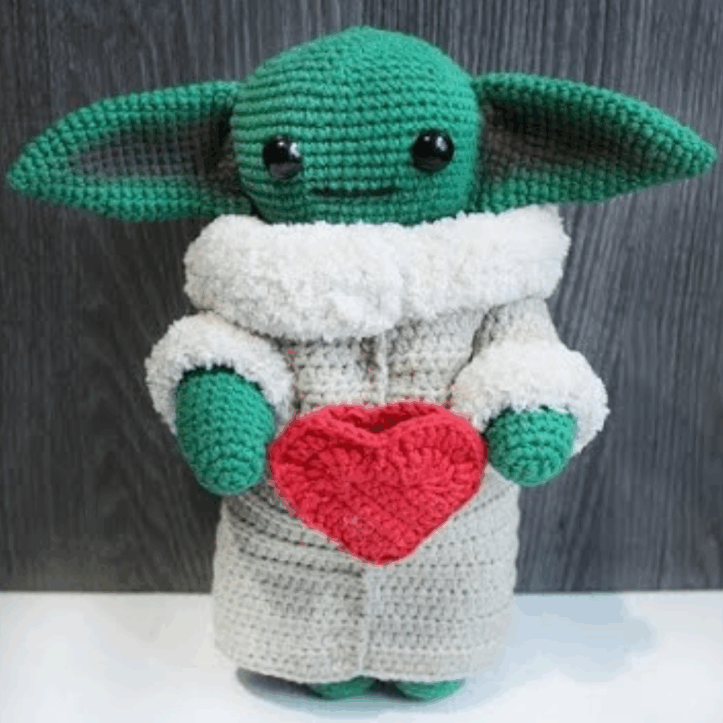 Charming Crochet Baby Grogu Pattern that brings Star Wars to life - All ...