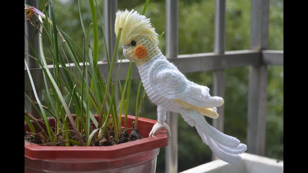 How to Learn Crochet Cockatiel Pattern for Creative Displays - All ...