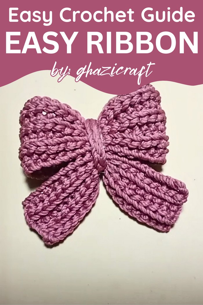 Easy Crochet Ribbon Bow Tie Pattern for Every Occasion - All Thing Crafts