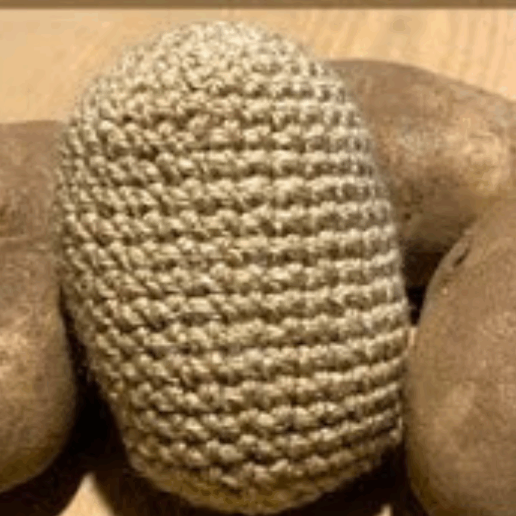 How to Crochet an Easy Potato Pattern for Fun Home Appeal - All Thing ...