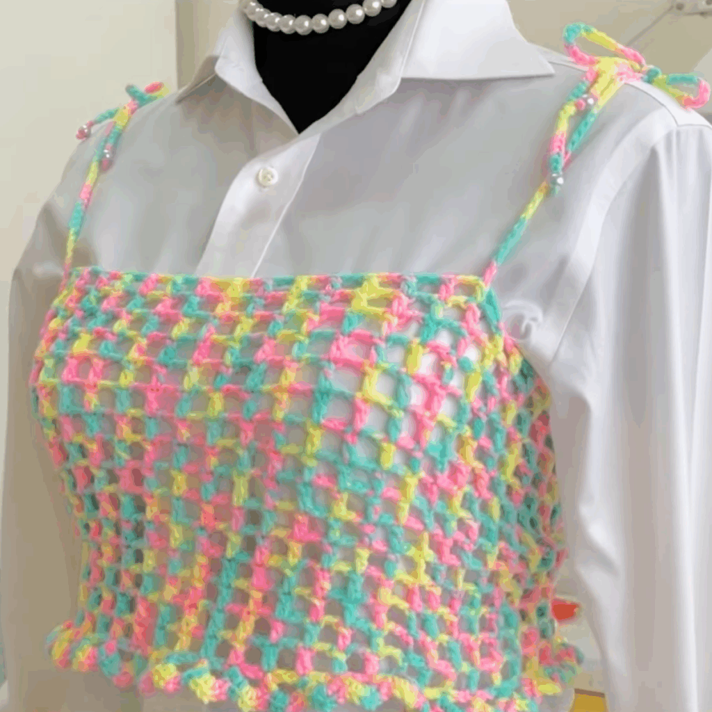 Effortless Crochet Net Top Pattern for Stunning Everyday Style - All ...