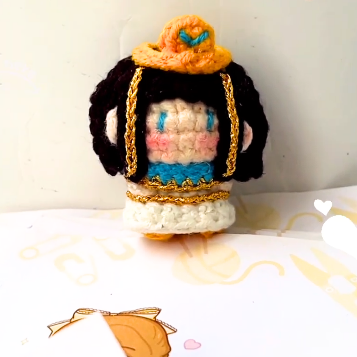 How to Crochet Mini Cleopatra Pattern for Stunning Décor - All Thing Crafts