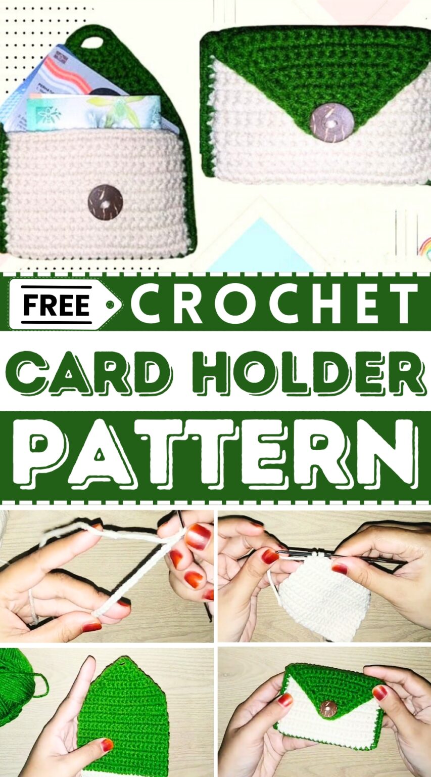 Learn the Free Crochet Card Holder Pattern for Trendy Accessories - All ...