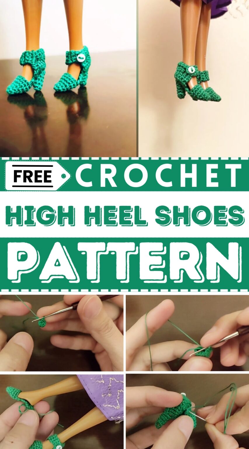 How You Can Crochet High Heel Shoes Pattern for a Stylish Touch - All ...