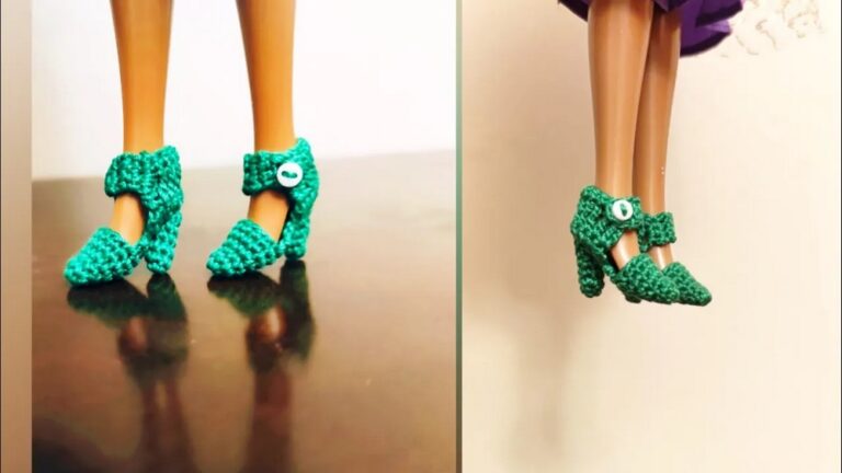 How You Can Crochet High Heel Shoes Pattern for a Stylish Touch - All ...