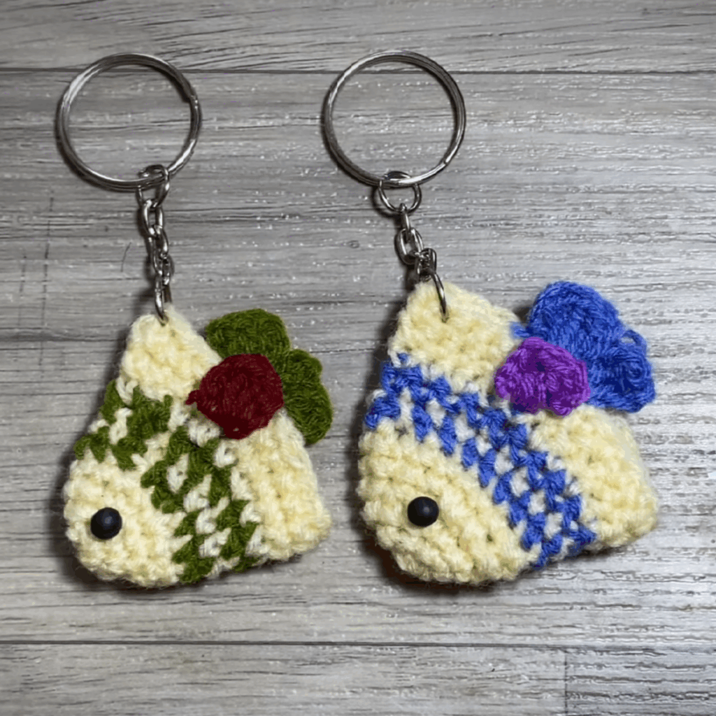 Free Crochet Fish Keyring Pattern for a Delightful Accessory - All ...