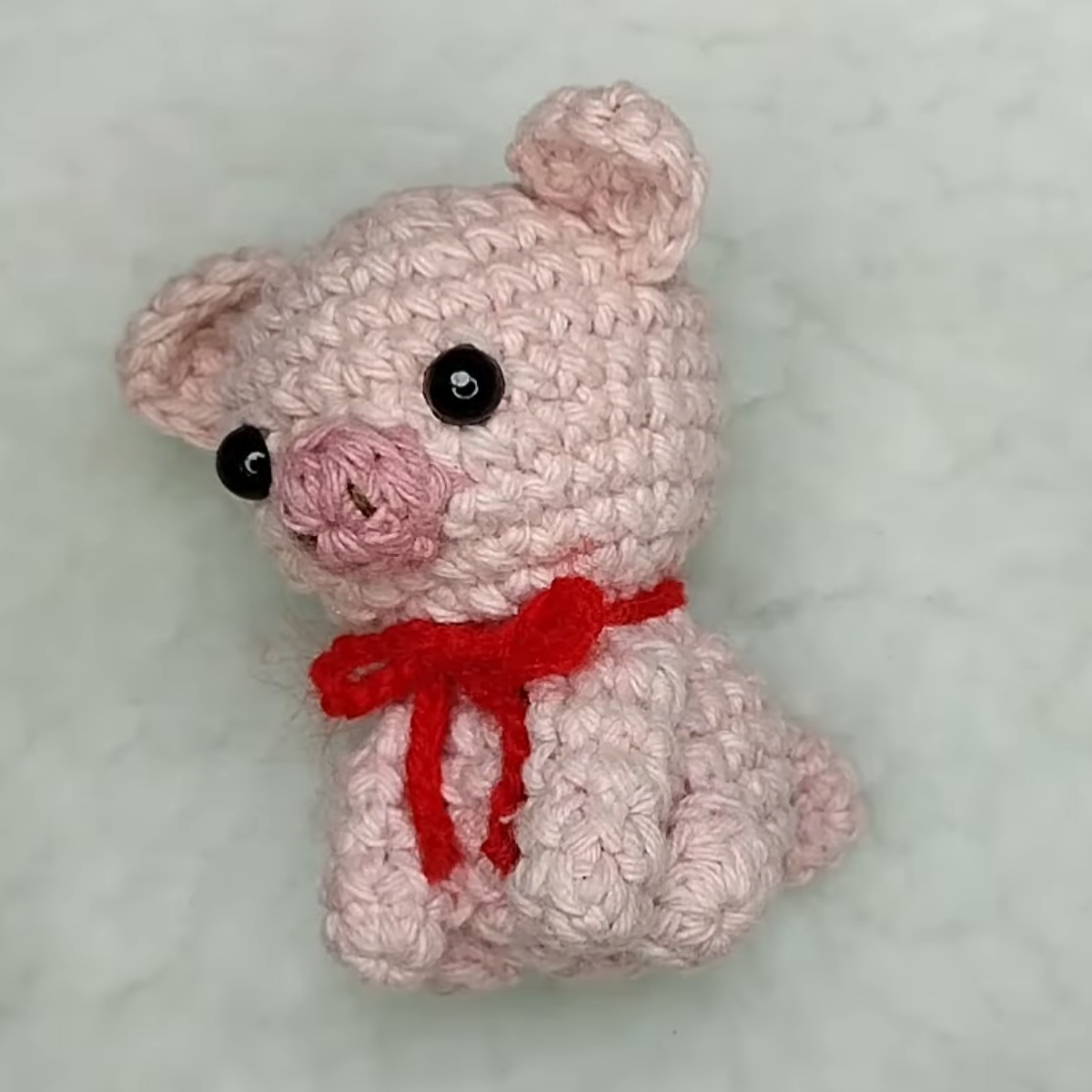 How to Crochet a Mini Amigurumi Pig Pattern for Decor Projects - All ...