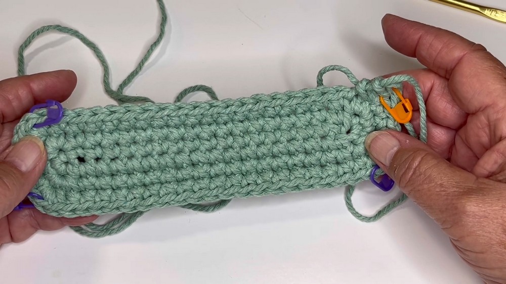 How to Crochet Rectangle Basket in Simple Steps - All Thing Crafts