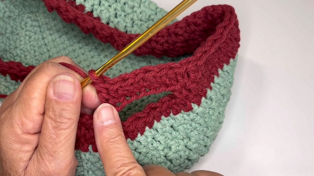 How to Crochet Rectangle Basket in Simple Steps - All Thing Crafts