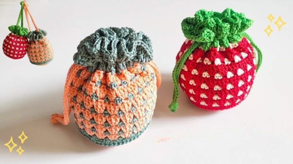 Learn This Crochet Beautiful Pouch Pattern for Stylish Organization ...