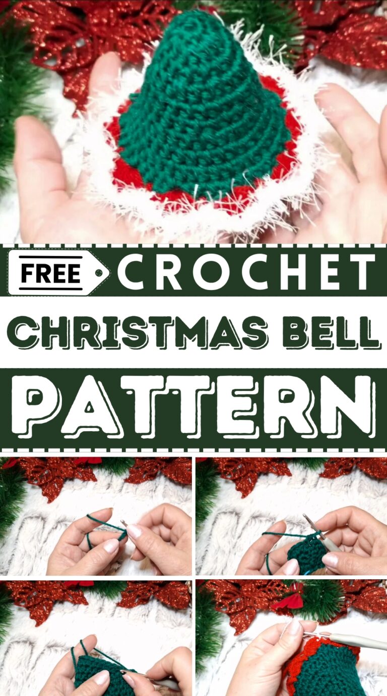 Learn to Crochet Christmas Bell Pattern for Timeless Decorations - All ...