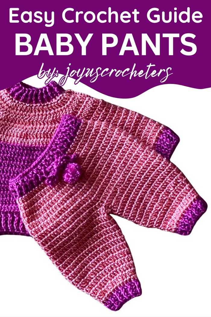 Easy Crochet Baby Pants Pattern for Snuggly Comfort - All Thing Crafts