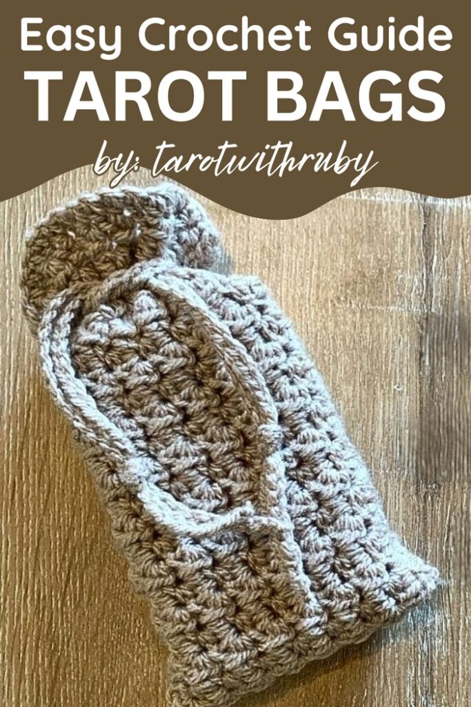 How to Crochet Drawstring Tarot Bag Pattern for Your Deck - All Thing ...