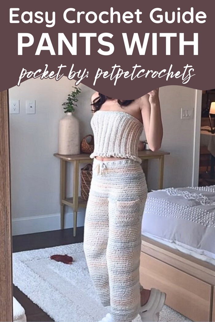 FREE Crochet Pant with Pockets Pattern You’ll Want to Wear - All Thing ...