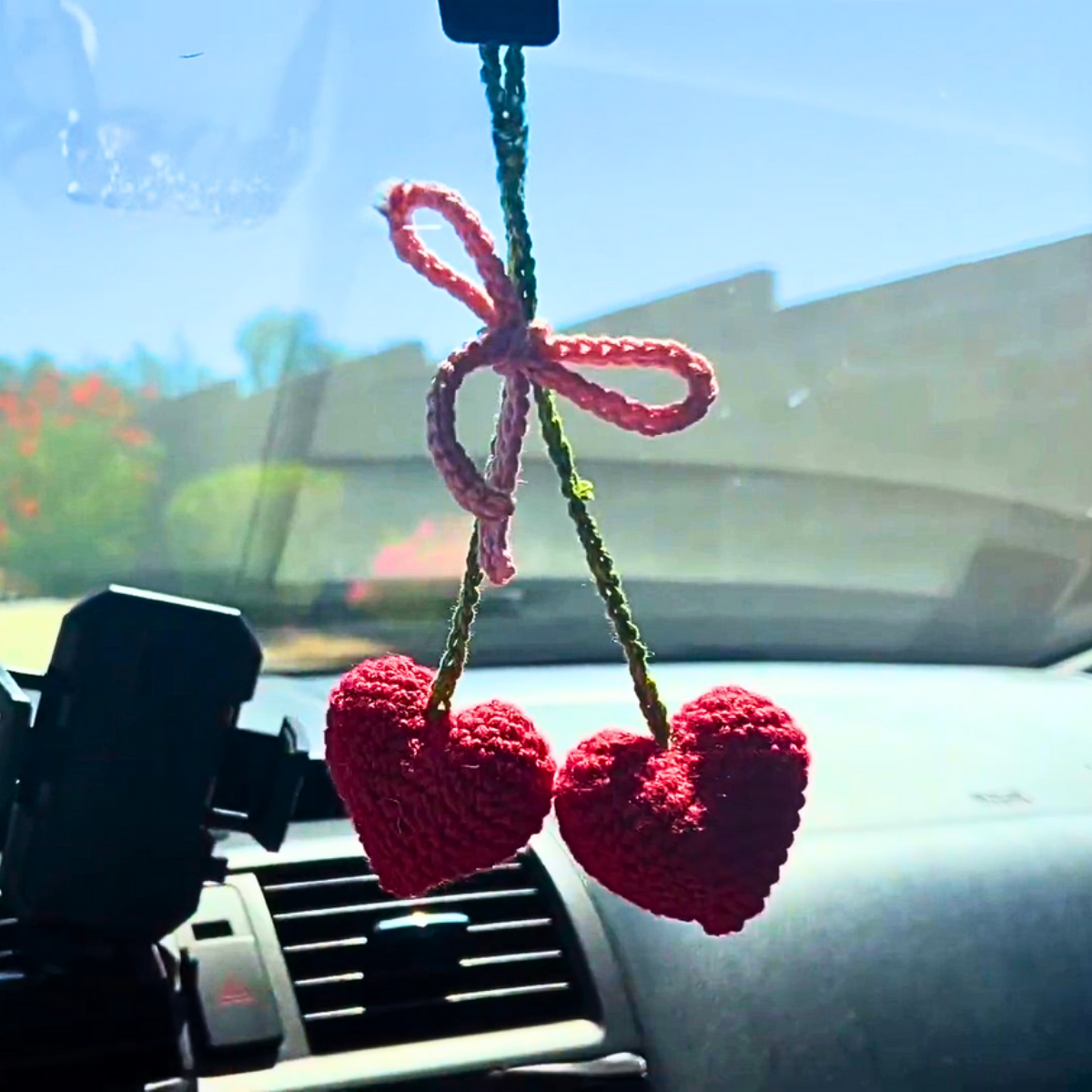 Step-by-Step Free Crochet Cherry Car Pattern for Adorable Vibes - All ...