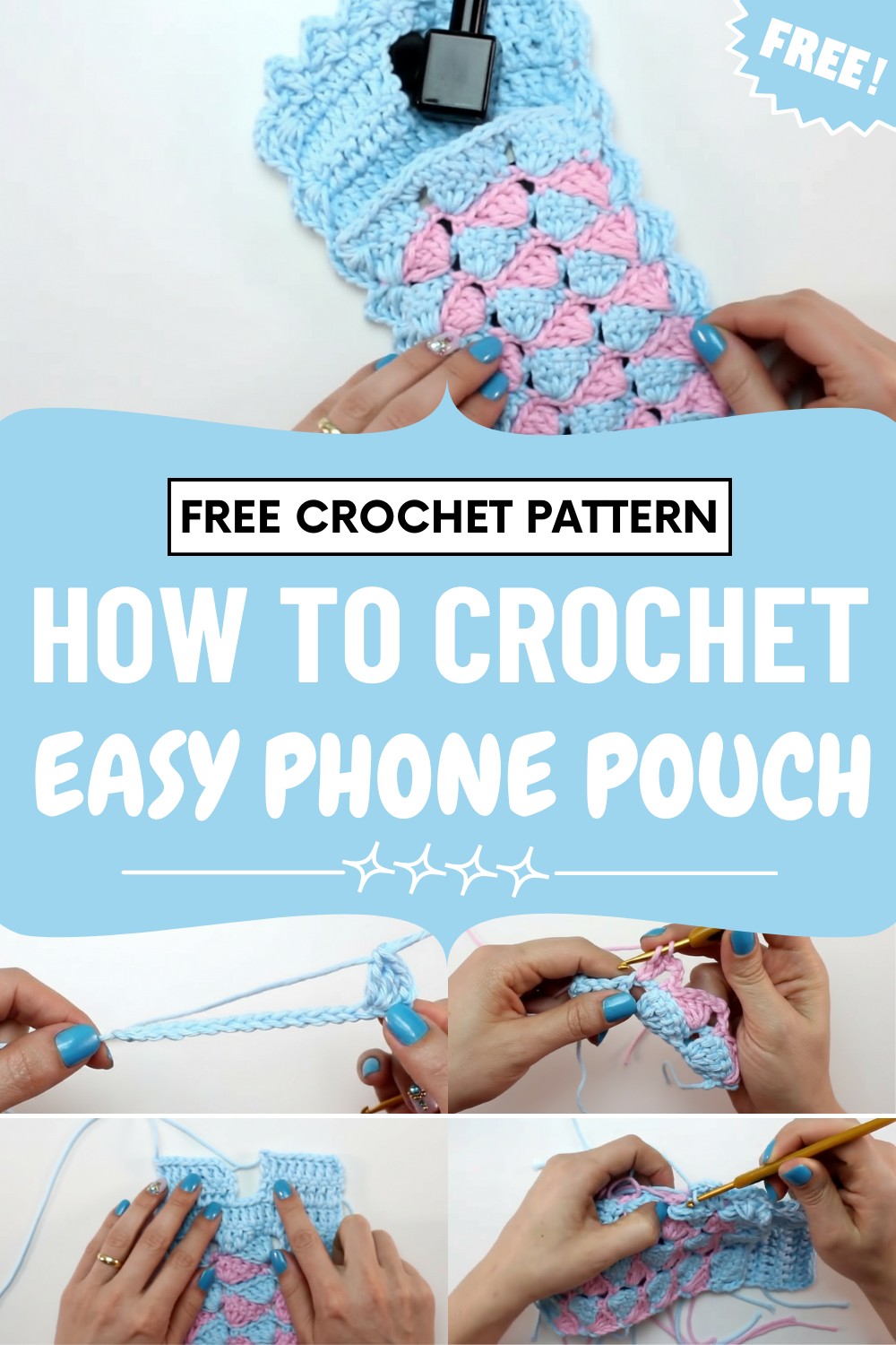 Compact Crochet Charger Holder Pattern for Daily Use - All Thing Crafts