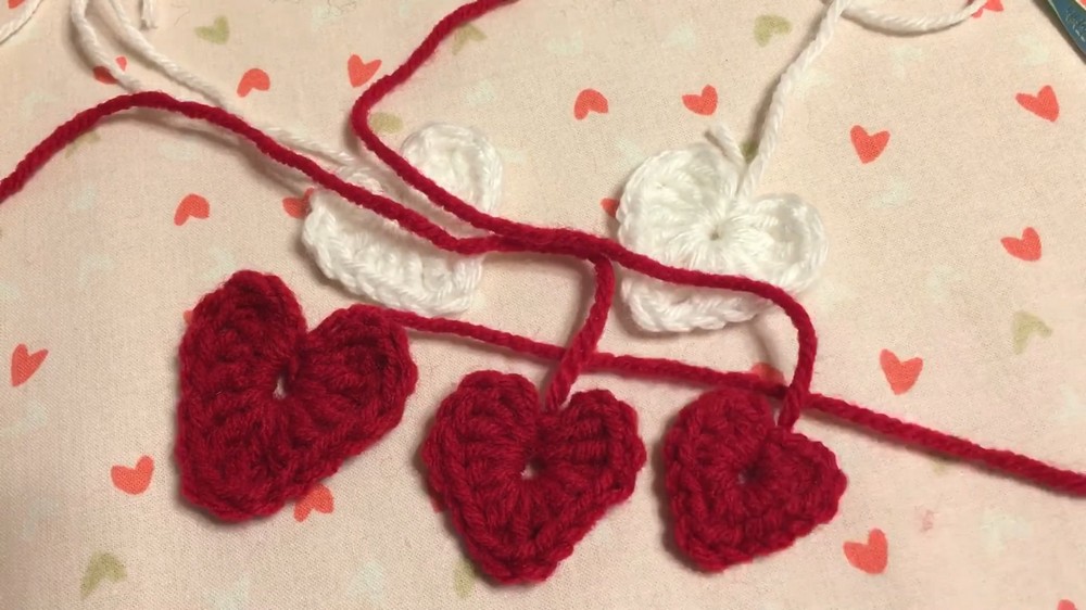 Sweet Crochet Mini Hearts Pattern Perfect for Small Projects - All ...