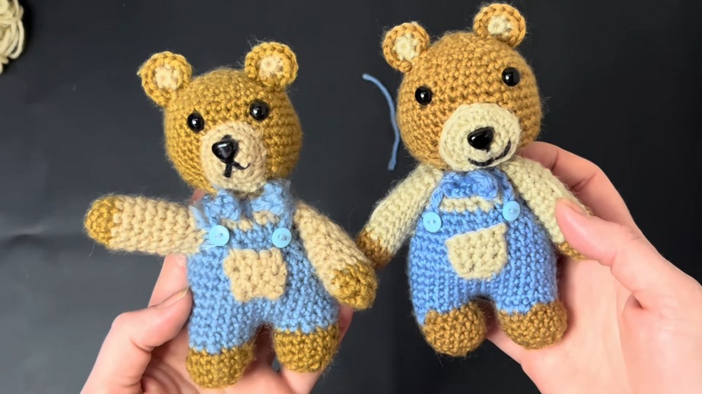 Smiling Crochet Teddy Bear Pattern Guaranteed to Melt Hearts - All ...